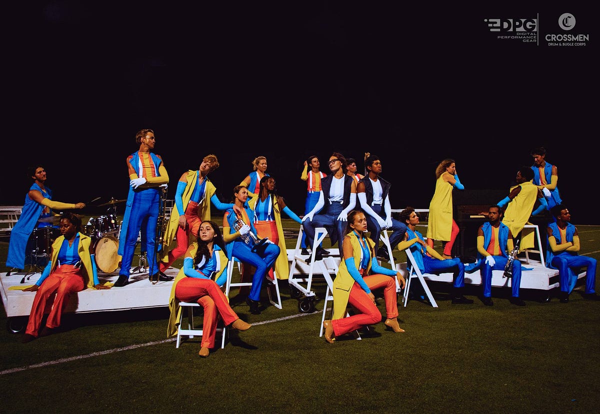 CROSSMEN PREVIEW. Costuming and the guard colors work | by George ...