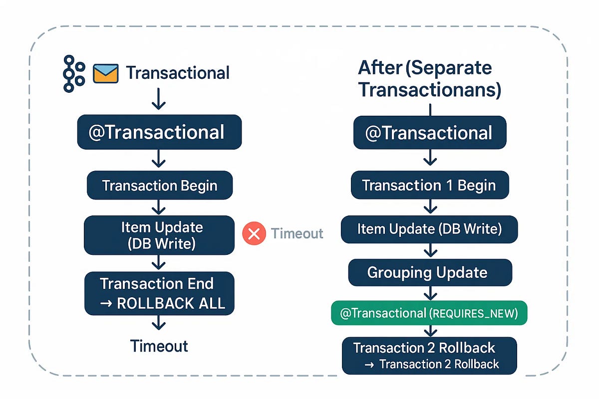 Why Your @Transactional Try-Catch Isn’t Working: A Deep Dive into Spring’s Transaction ...