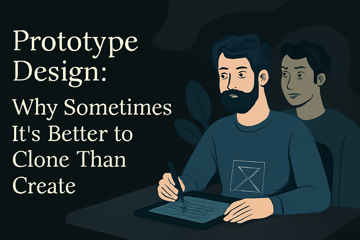 Prototype Design: Why Sometimes It’s Better to Clone Than Create — DAY 8 | by Sugam Arora | Sep ...