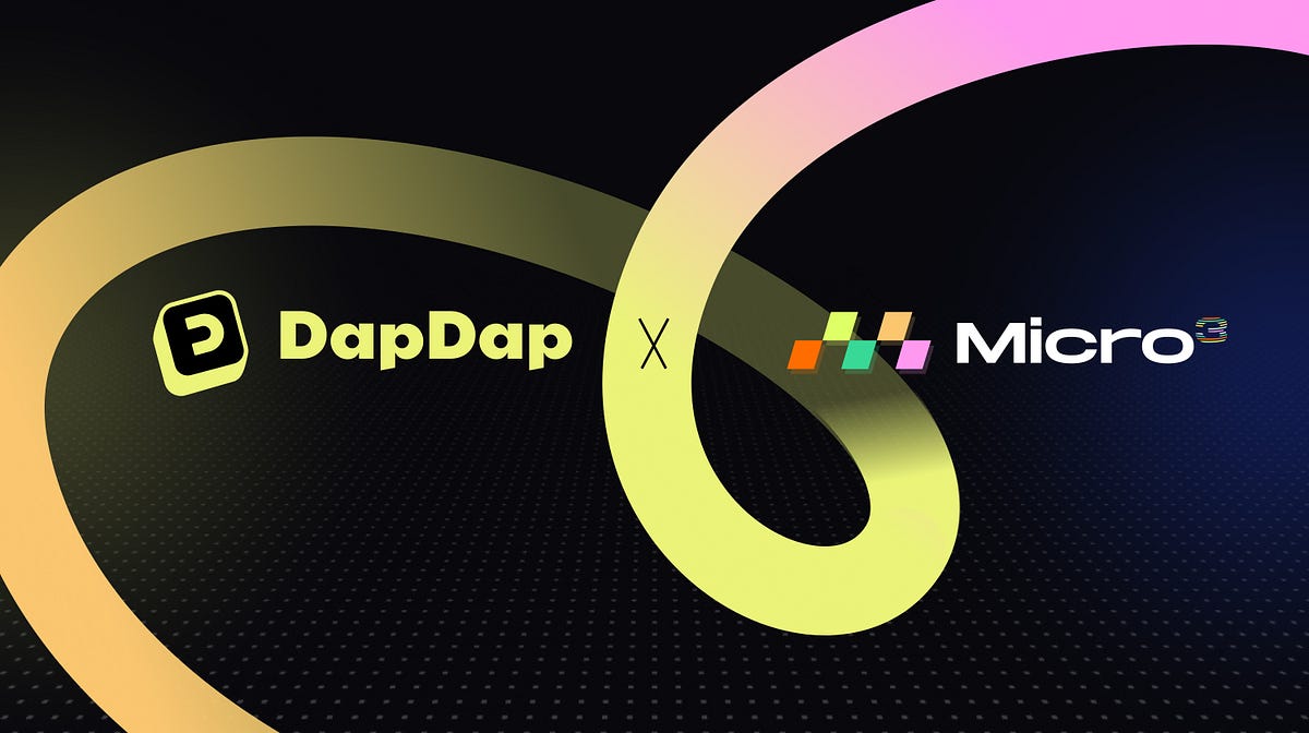 Micro3 & DapDap: Unlocking DeFi’s Fun Side | by Micro3 - Your One Stop SocialFi For Web3 | Sep ...