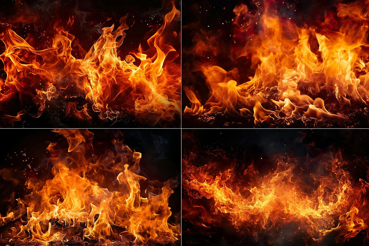Fire Backgrounds (Backgrounds) - Byteblossom - Medium