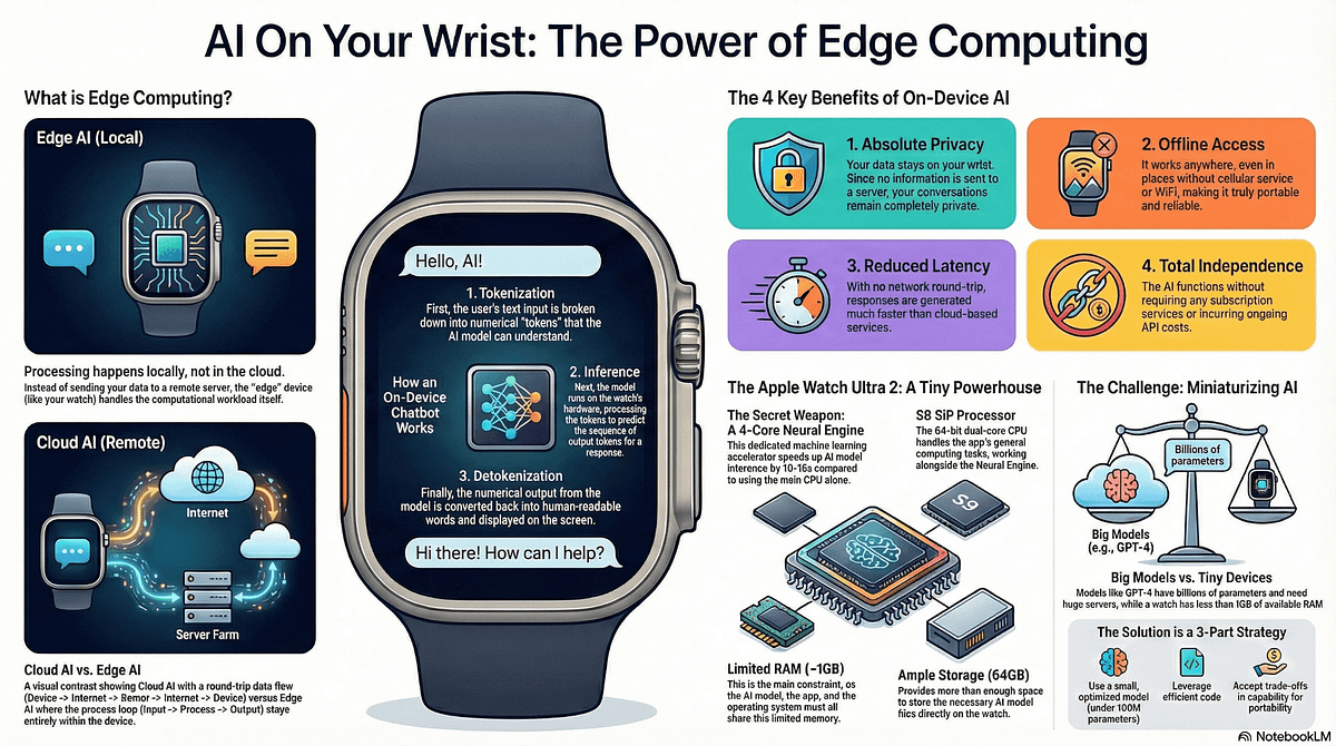 Running an AI Chatbot on Apple Watch Ultra 2: Edge Computing at Your ...