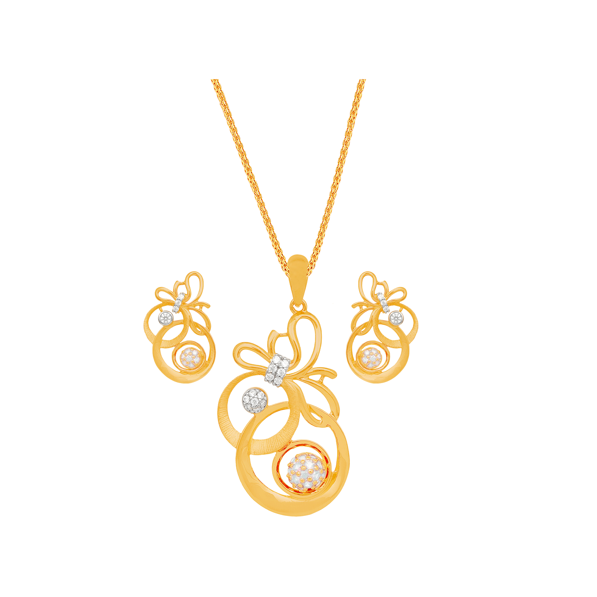Gold Pendant Sets: Matching Pendants with Earrings for a Complete Look ...