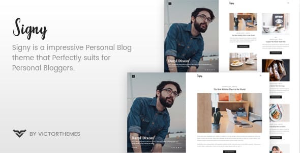 Signy A Striking and Versatile Blog Theme for Personal Expression | by Nerating | Aug, 2024 | Medium