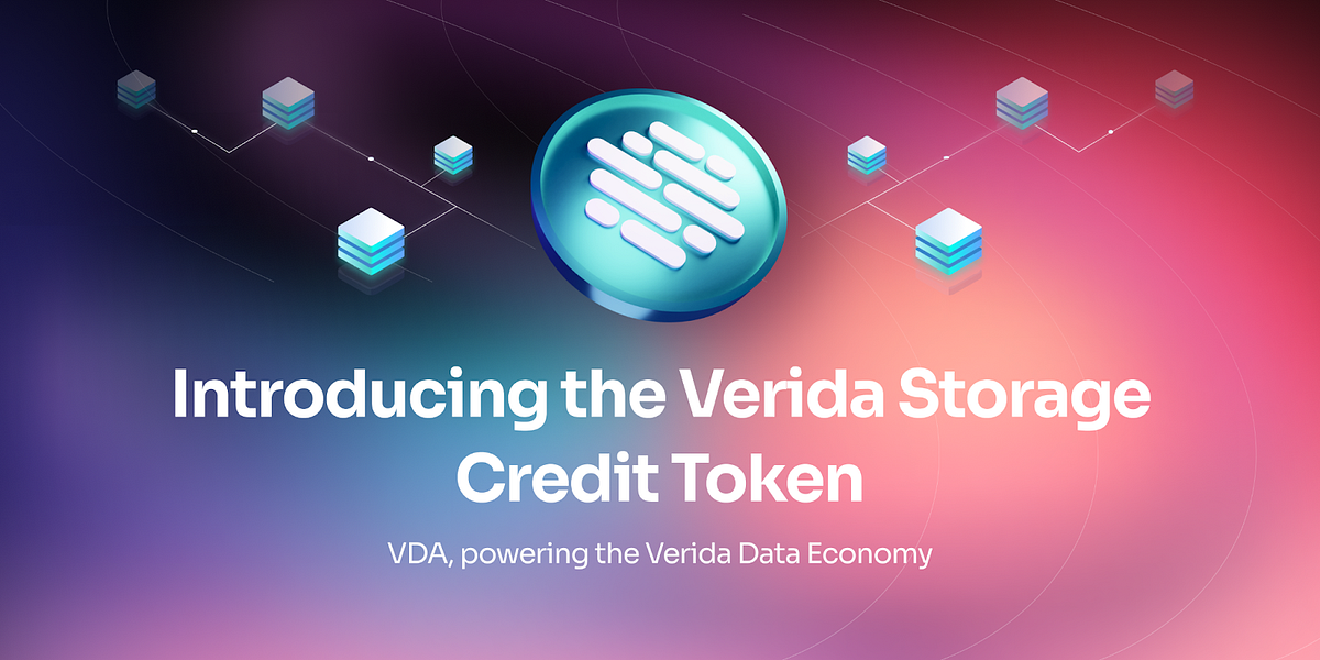 Introducing the Verida Storage Credit Token, VDA, powering the private Data Economy | by Verida ...