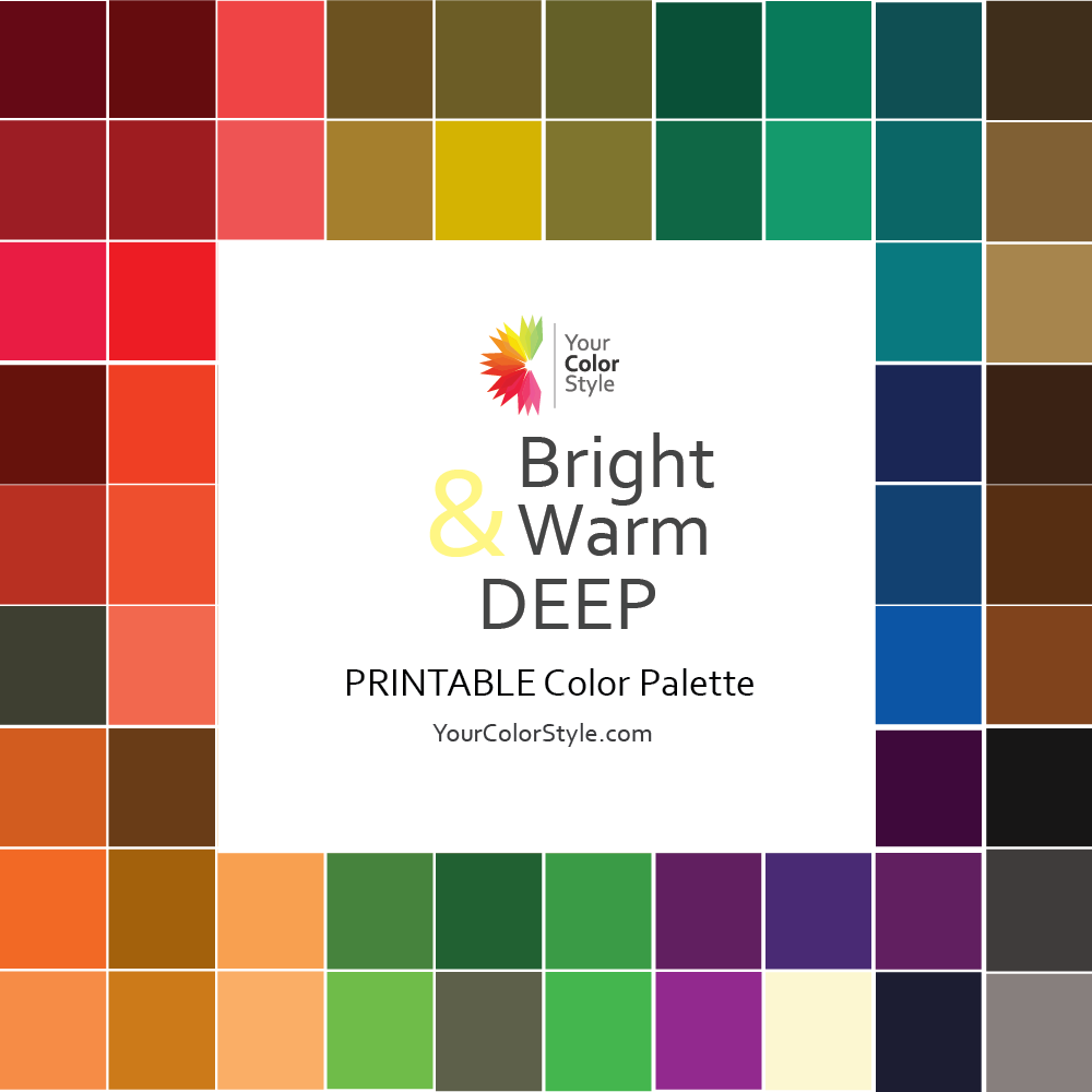Bright, Warm, Deep Digital Color Palette Review | by goodhipe | Mar ...