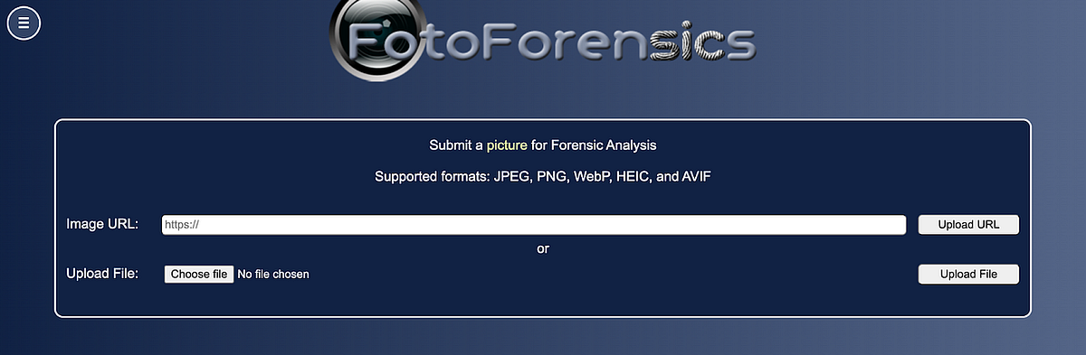FotoForensics: the best free OSINT image tool | by Cyber Sam | Medium