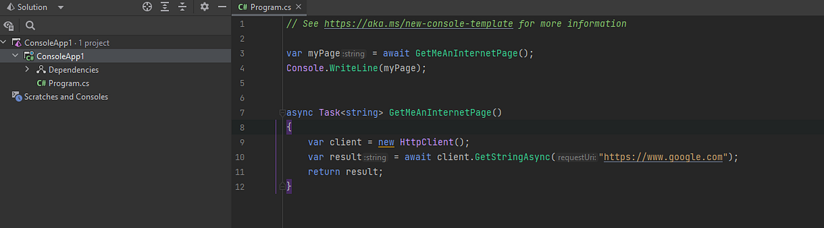 C# Async-Await-Task. Hello everyone, in this article the… | by Tuna | Medium