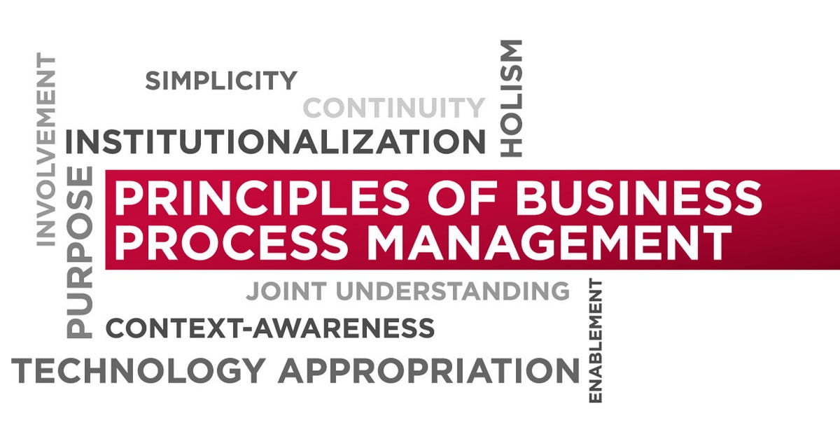 The ten principles of business process management | by Peter Trkman ...