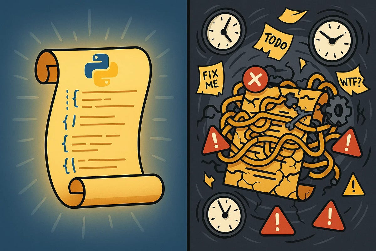 Why Writing Python Scripts Felt Easy — Until I Had To Maintain Them By Devsync Python In