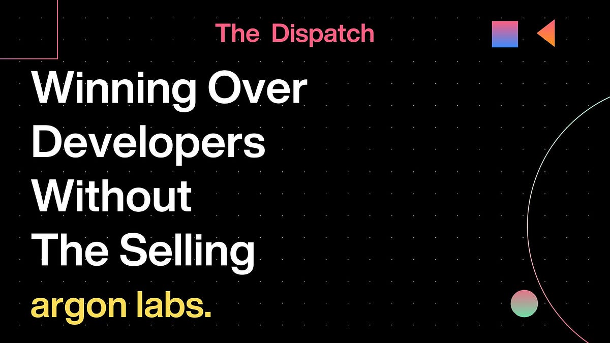 How to Win Over Developers Without the Selling | by Barry Winata ...