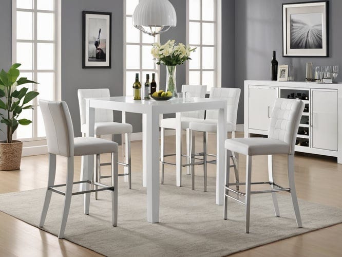 White Bar Counter Height Dining Sets | by Michael Williams MD | Jul ...