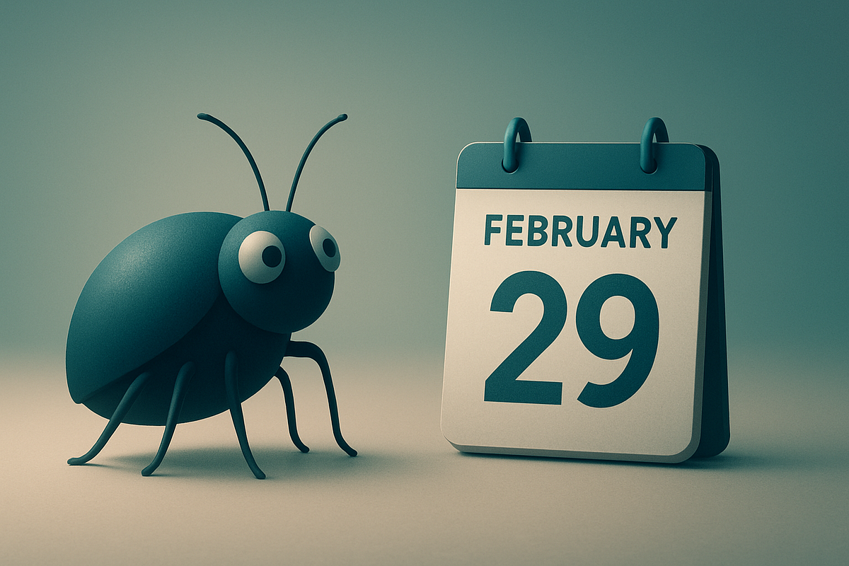 The Mystery Bug That Only Happened During Leap Year | by Dax | Sep ...