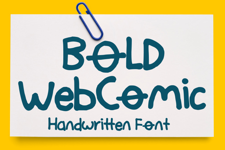 Bold Webcomic Font | by ishirakawamary | Jun, 2024 | Medium