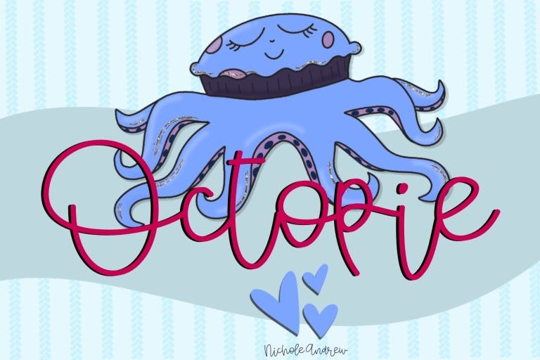 Octopie Font | by Kaitooon | Medium