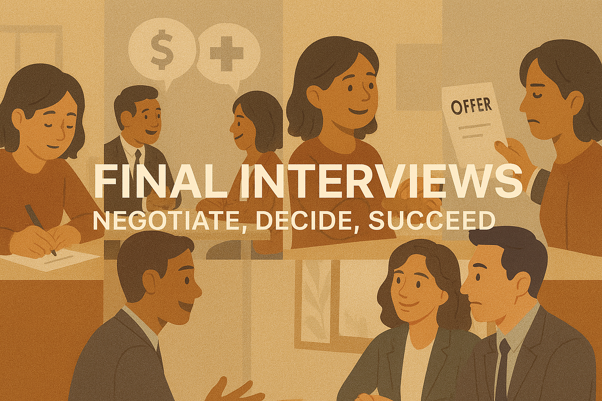Final Interview and Job Offer: How to Negotiate | Medium