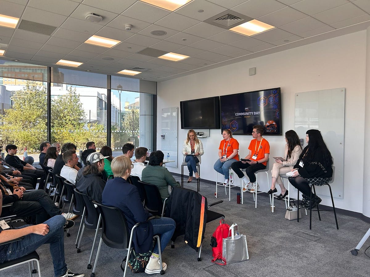 Team day out at wee:invent — AWS Community Day Belfast | by Yasmine ...