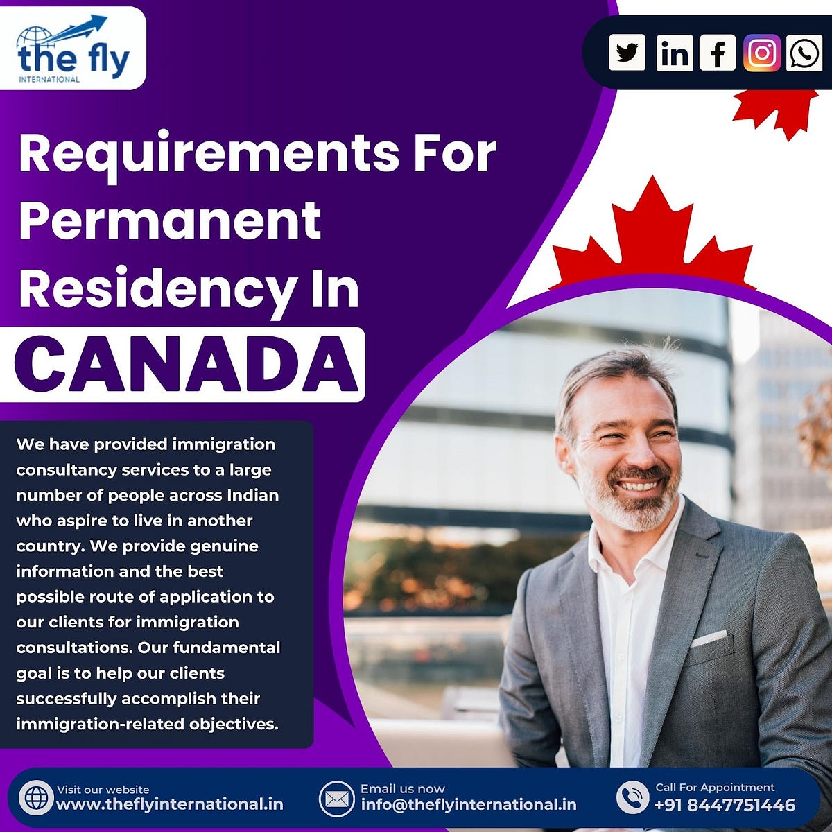 Requirements For Permanent Residency In Canada| The Fly International ...