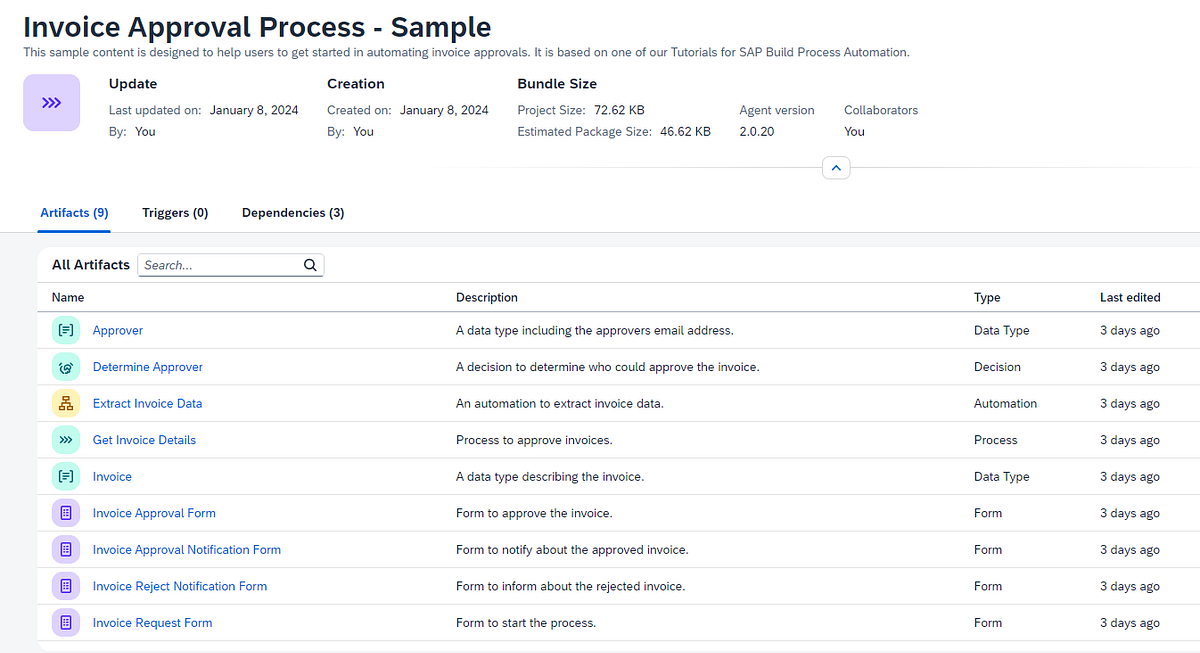 Process and approve your invoices with SAP Build Process Automation ...