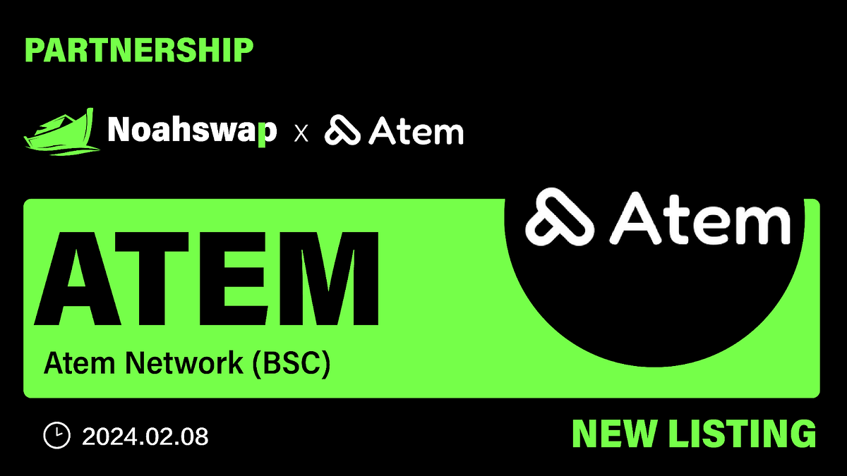 Earn 151% APY by Minting with $ATEM on Noahswap | by Captain Noahswap | Noahswap | Feb, 2024 ...