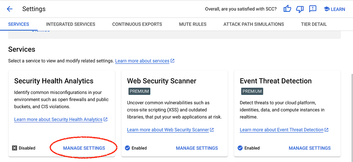 How to configure Security Command Center Premium at Organization Level | by Lucas Nogueira ...