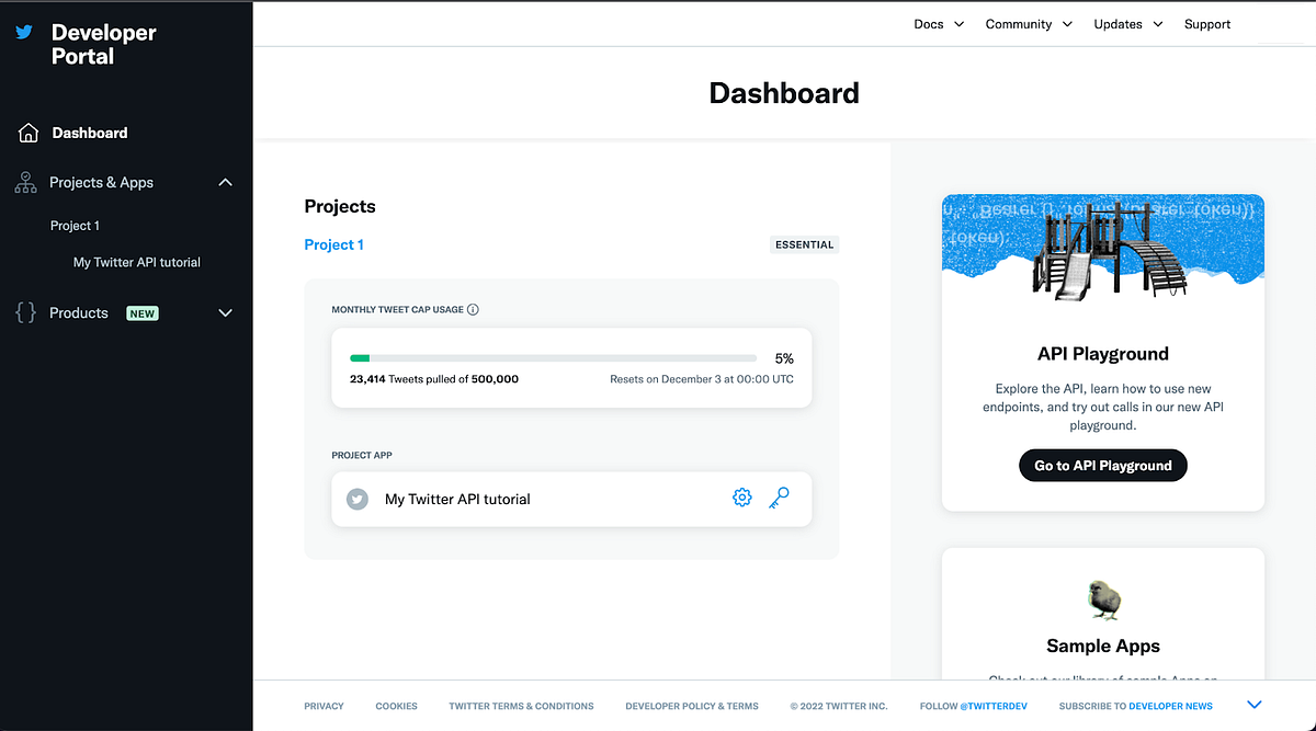All you need to get started with Twitter API v2 using Python | by Sofia Pinto | Data science at ...