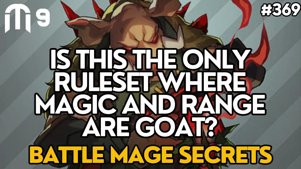 Is This The Only Ruleset Where Magic And Range Are GOAT?! | Splinterlands #369 | by mercurial9 ...