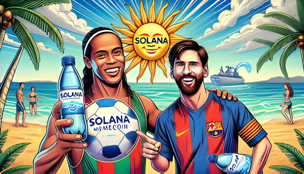 Ronaldinho Partners with Messi to Promote Watercoin | by Emma Thomas ...