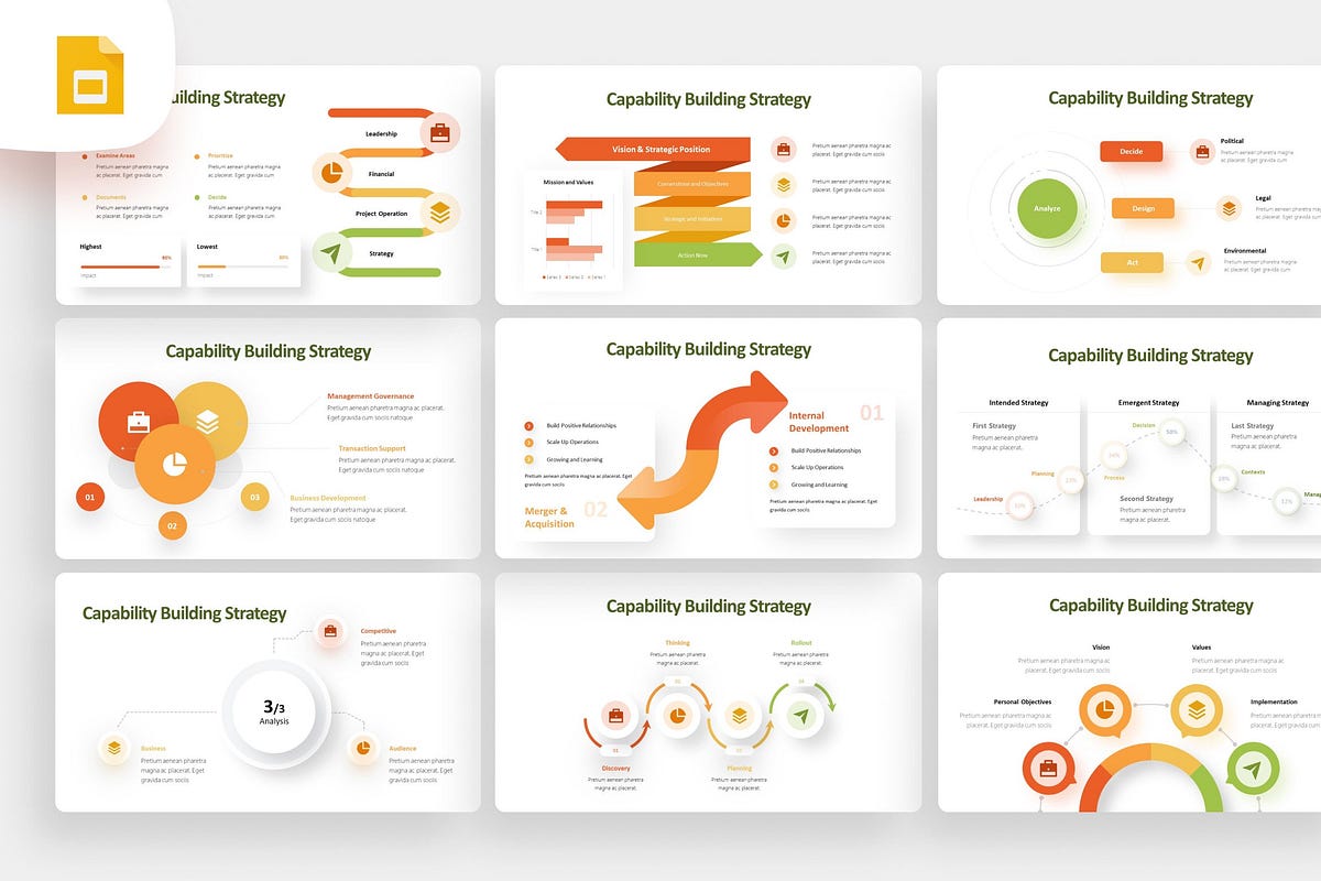 Capability Building Strategy Infographic Google Sl | by Auroraborealis ...