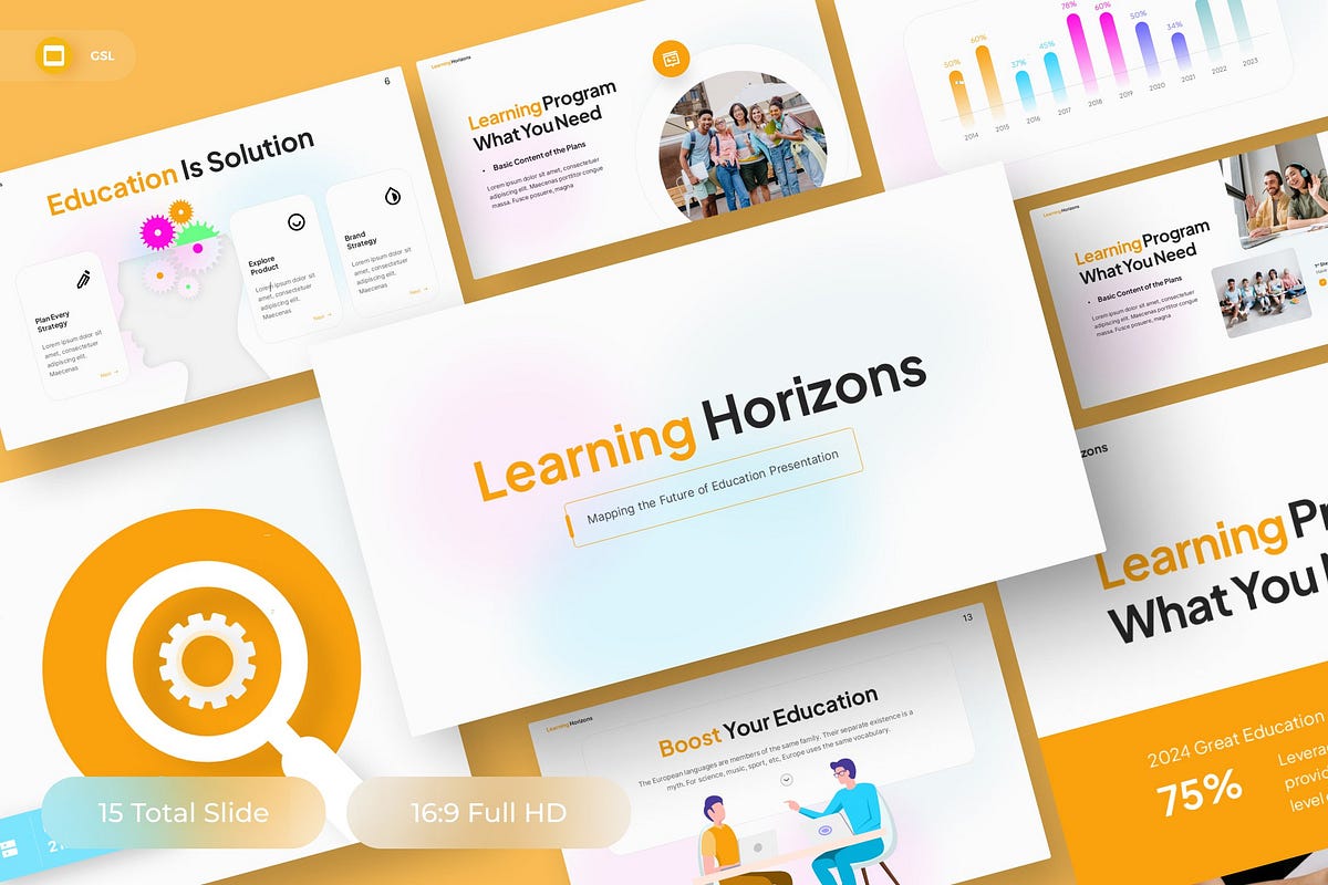 Learning Horizons — Education Google Slide | by Fractalfaerie | Medium