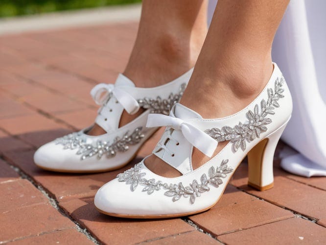 White Graduation Shoes | by Traci Lopez | Medium