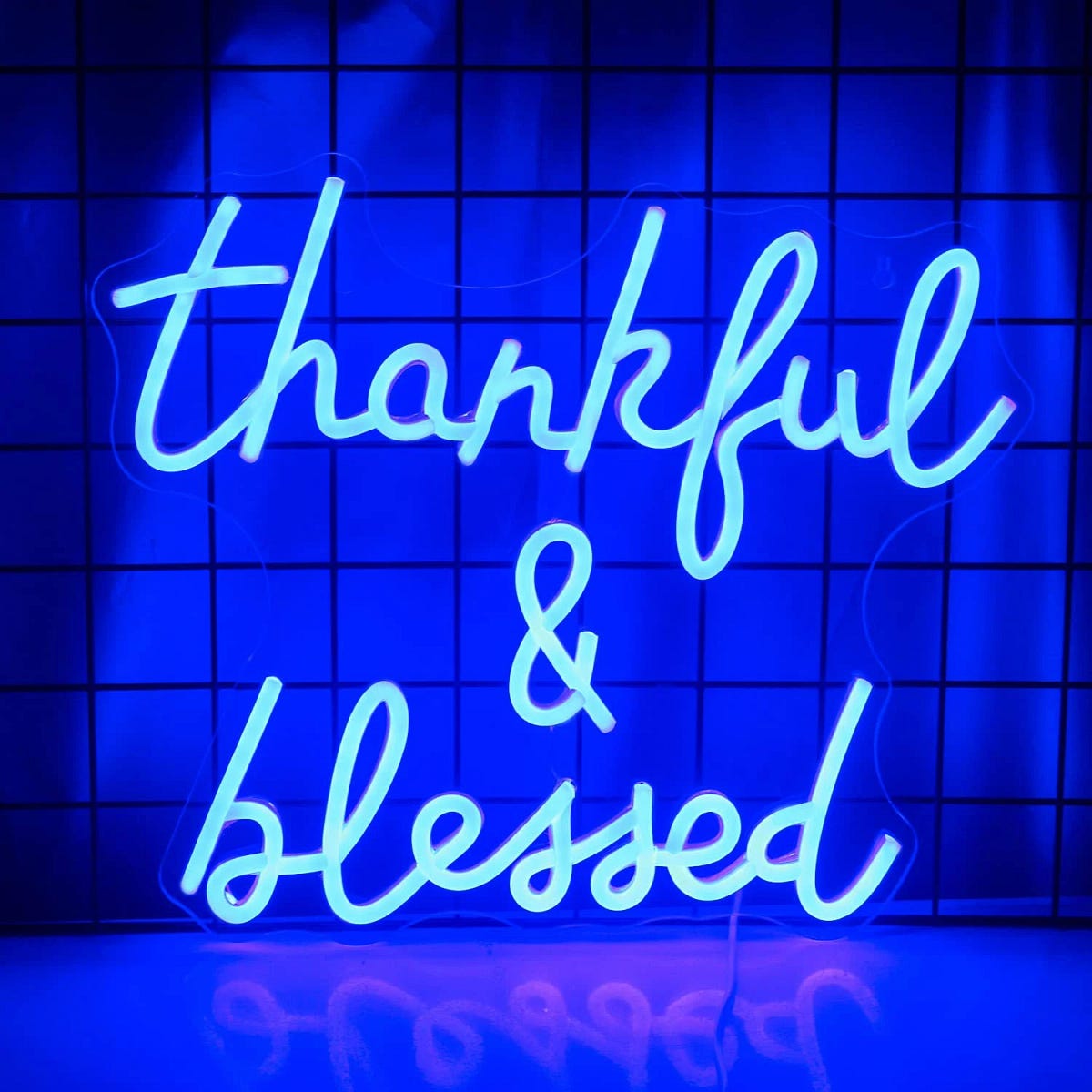 Blue Neon Signs | by Rosemary Reid | Medium