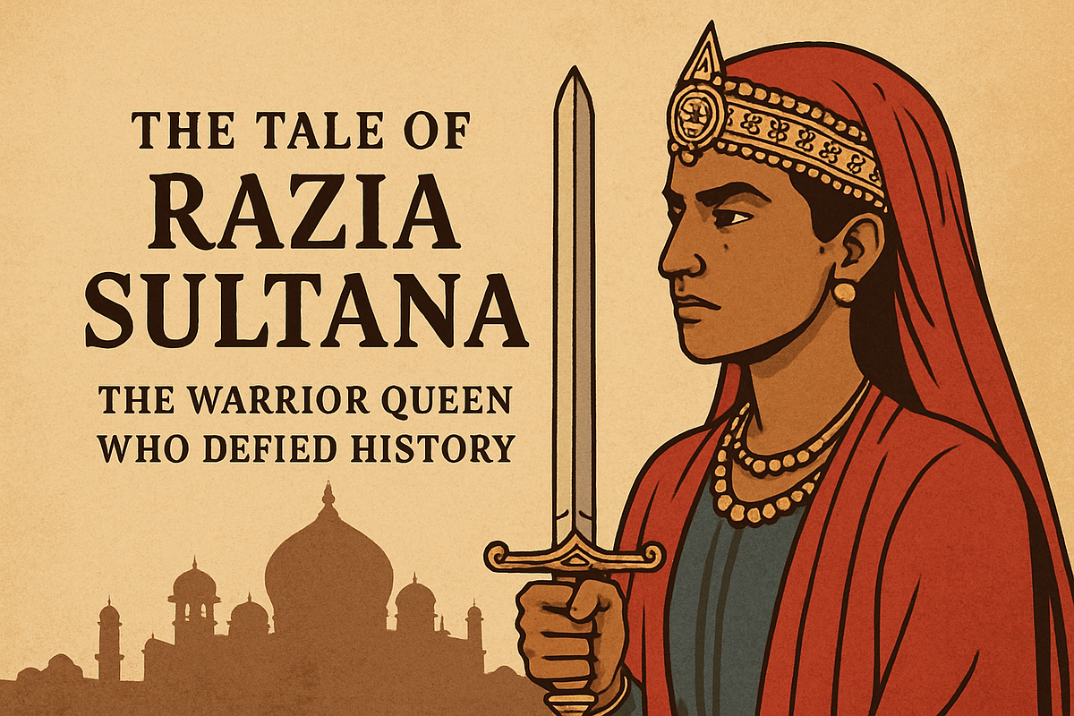RAZIA SULTAN: The Forgotten Empress Who Dared to Rule in a Man’s World | by Komal’s Voice | Aug ...