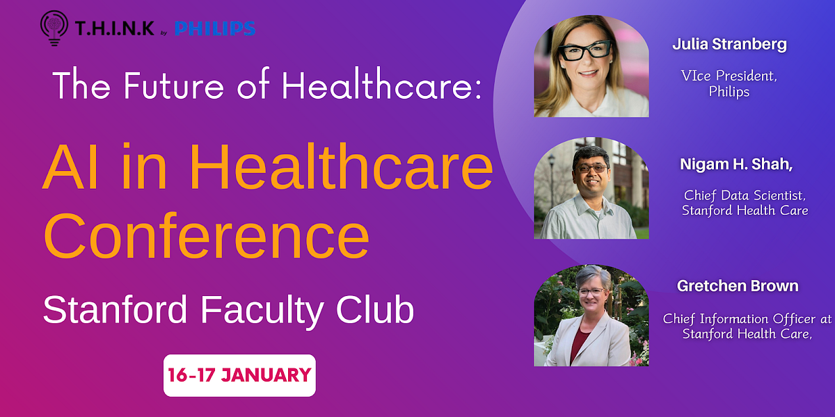 Executive-Level AI in Healthcare Conference at Stanford — Join Us ...