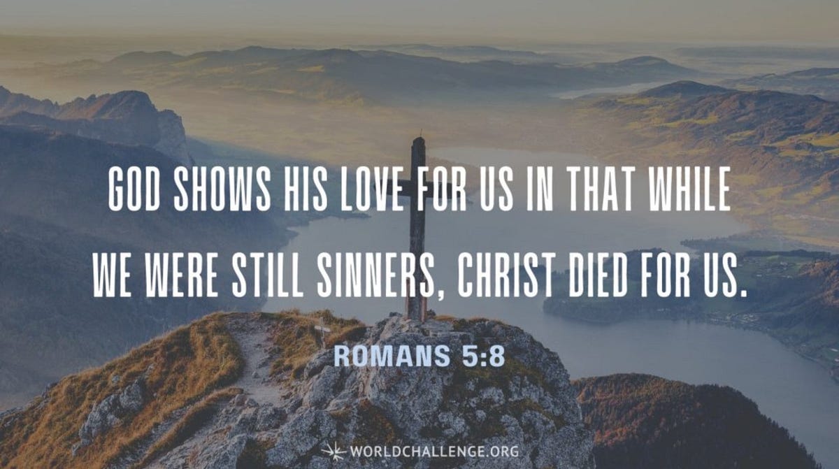 There Is Joy In His Mercy!. Romans 5:8 | by Nico Zwaneveld | Short ...