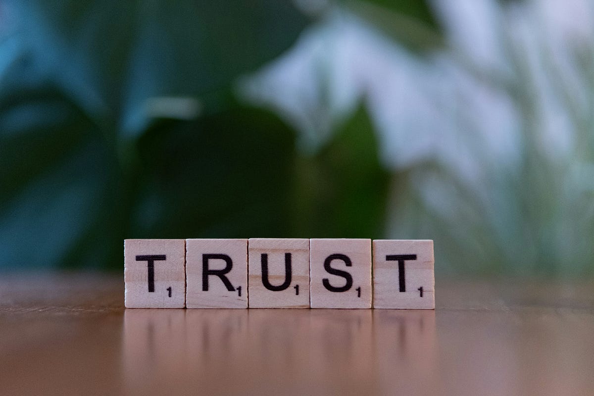 Trust and Distrust. What should we aim for? | by Trust Me I'm A ...