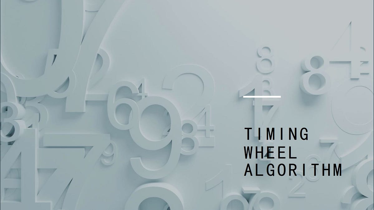 Efficiently Managing Status With The Timing Wheel Algorithm | by ...