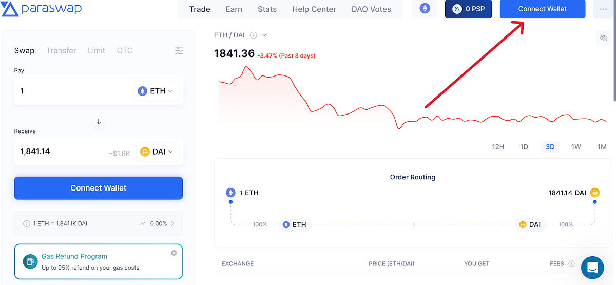 Como usar a ParaSwap com o Ledger para Swap de criptomoedas ou fornecer ...