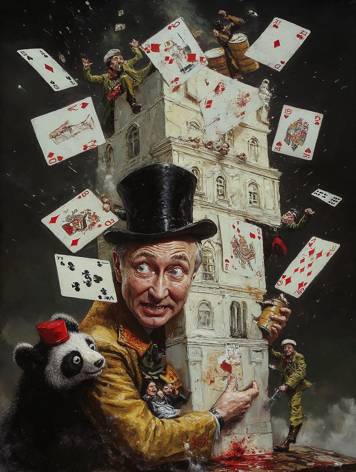 The House of Cards: An Absurd Dadaist Portrait of Power | by alex ...