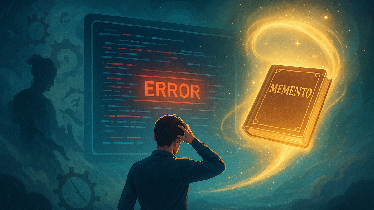 🎩 The Memento Pattern Unlocking the Magic of Undo, Redo & Time Travel ...