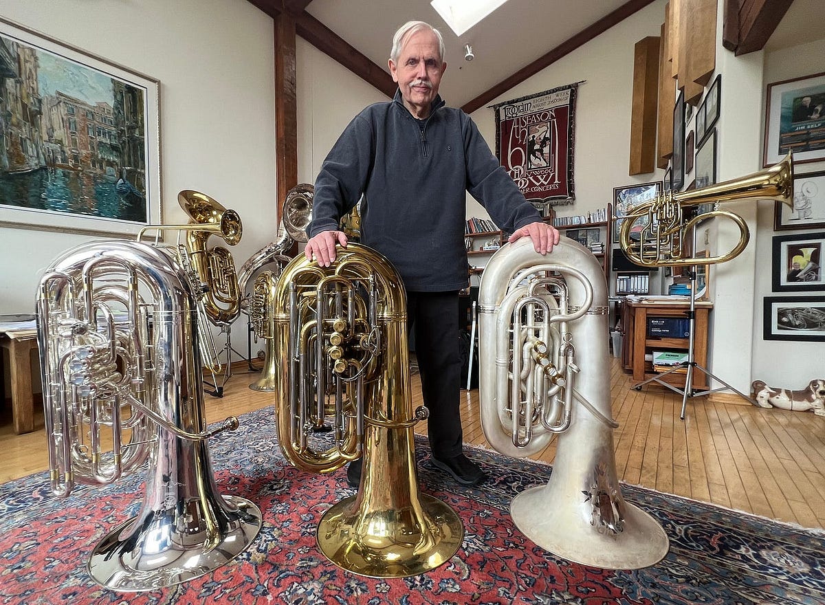 Tuba player Jim Self and the Liberation of Creativity | by Sam Quinones ...
