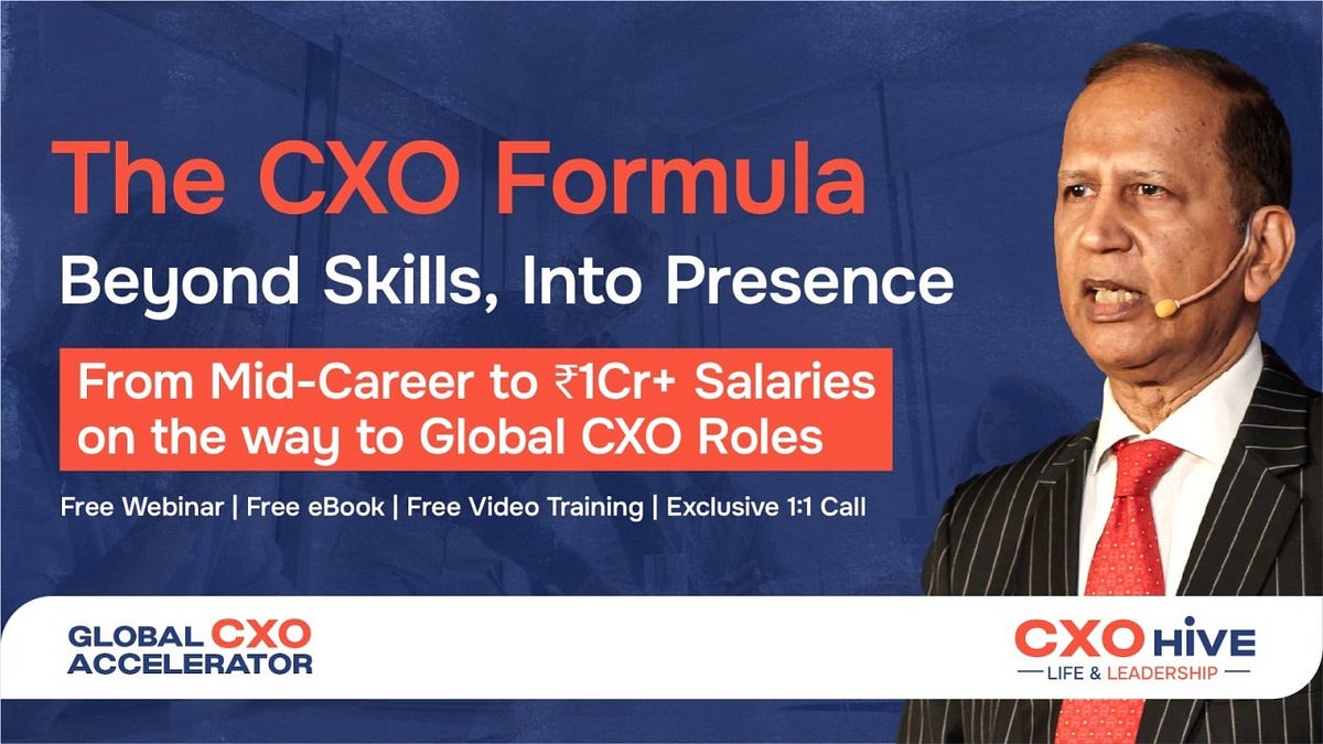 The CXO Formula — Beyond Skills, Into Presence | by MindfulMudit Social ...