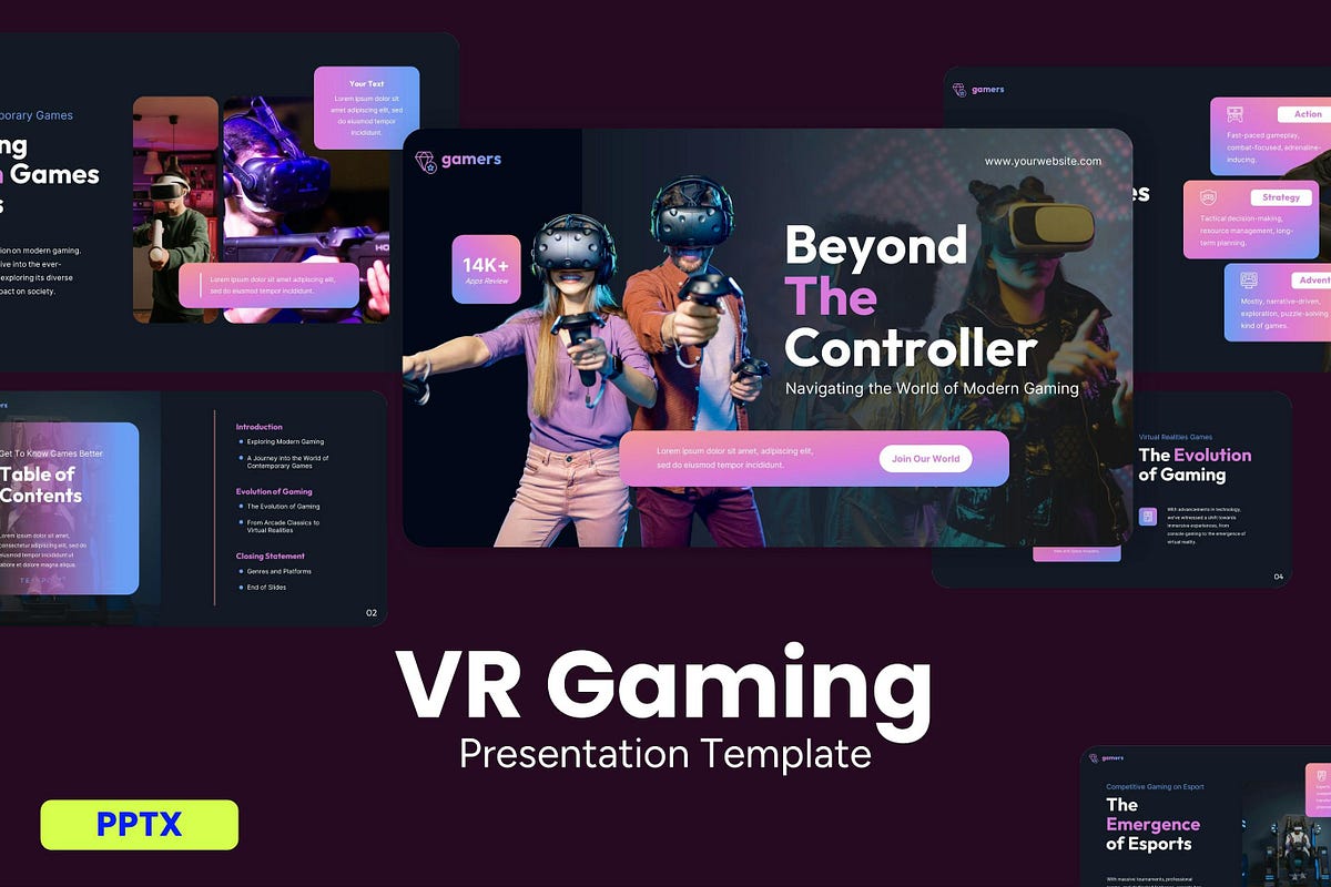 VR Gaming Presentation Templates | by Pixelprodigy | May, 2024 | Medium