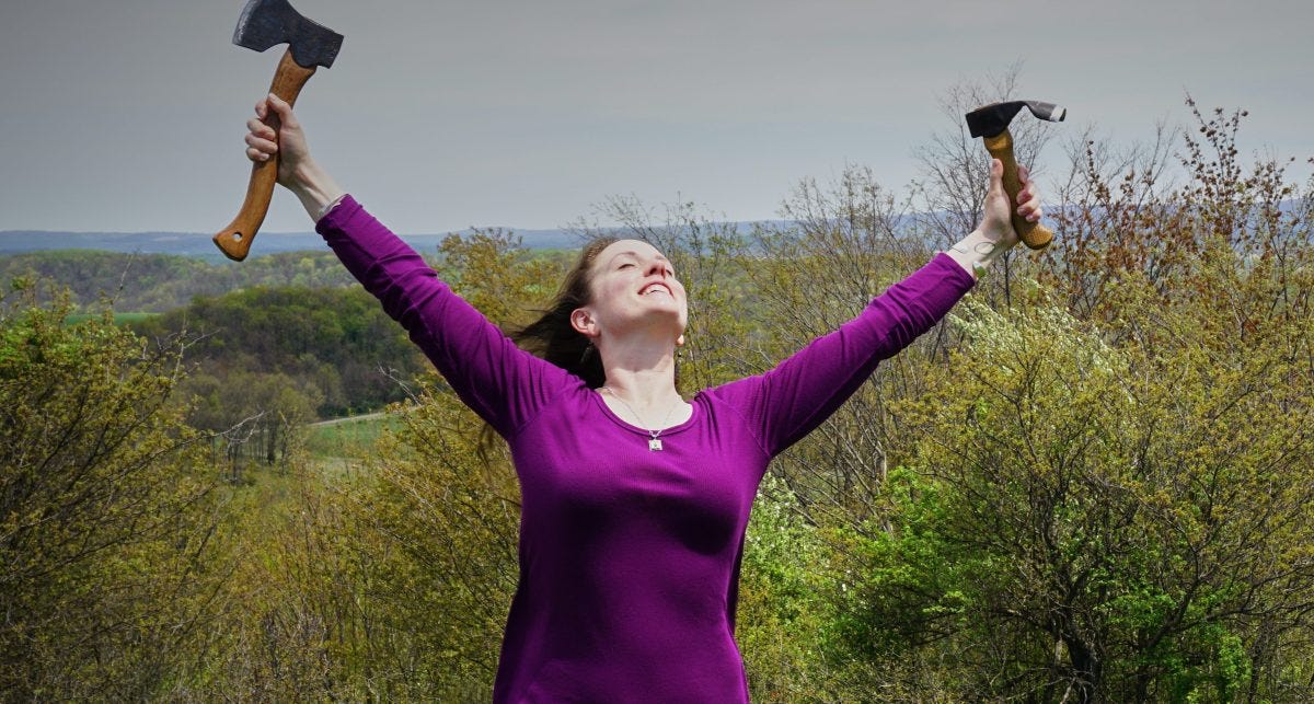 Green woodworker Amy Umbel | by Which Power Tool | Medium