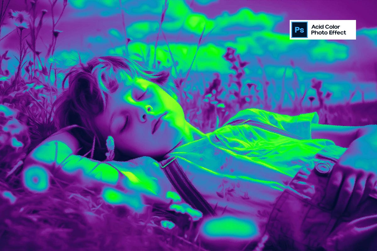 Acid Color Photo Effect Layer Styles Add-ons | by Glowgenius | May ...