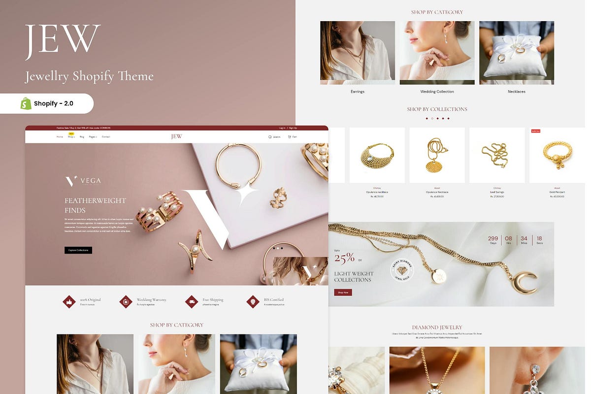 Jew — Modern Jewelry Store Shopify Theme | by Digitaldynamo | Medium