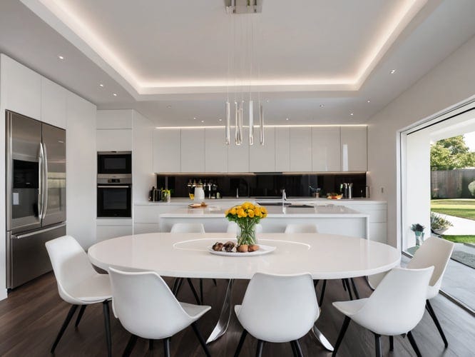 8 Seat White Kitchen Dining Tables | by Trevor Wilson | Jun, 2024 | Medium