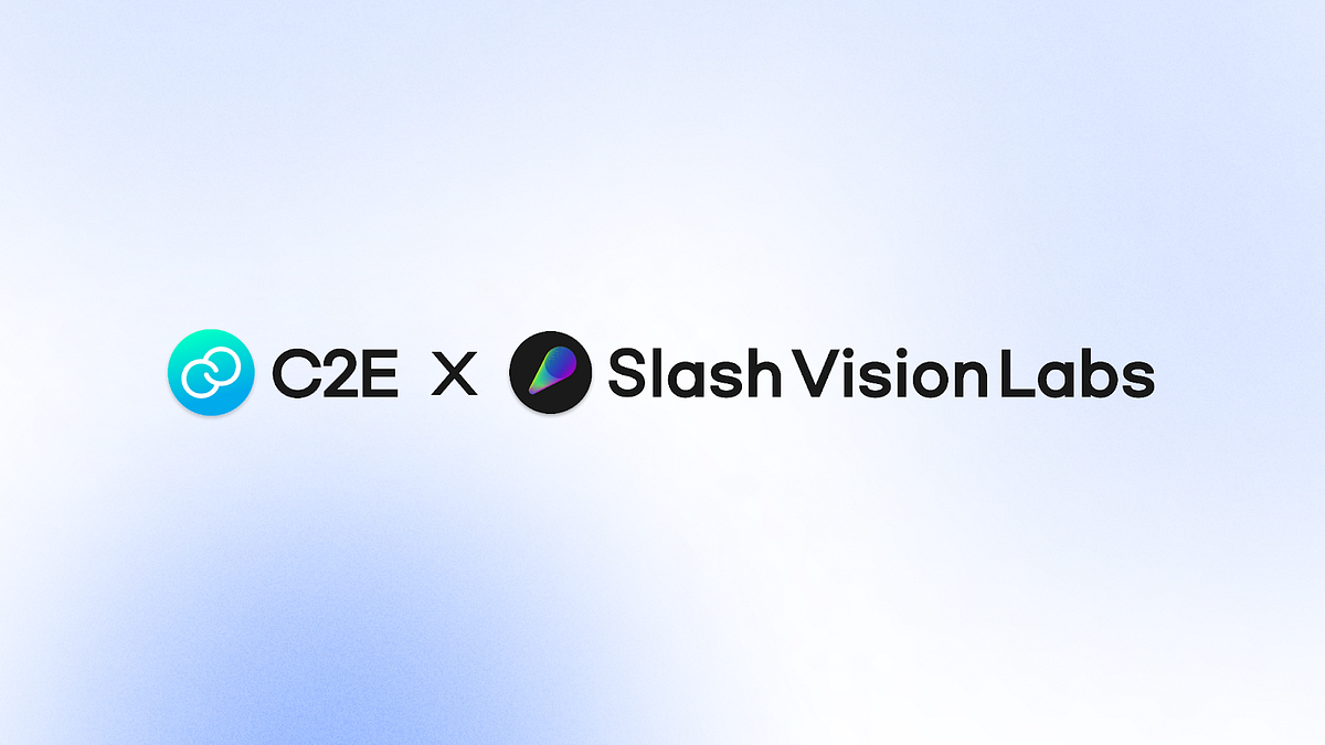 🤝 C2E X Slash Vision Labs Partnership Announcement 🤝 | by C2E Coin ...