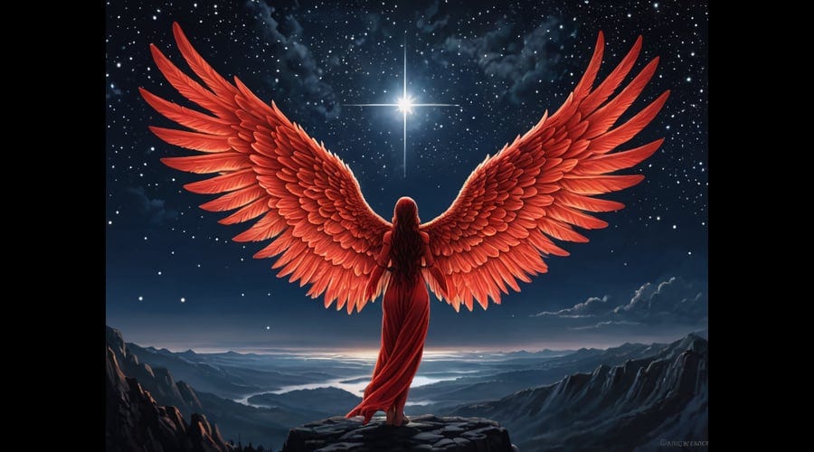 Red Angel Wings | by Zenith Thorne | Mar, 2024 | Medium