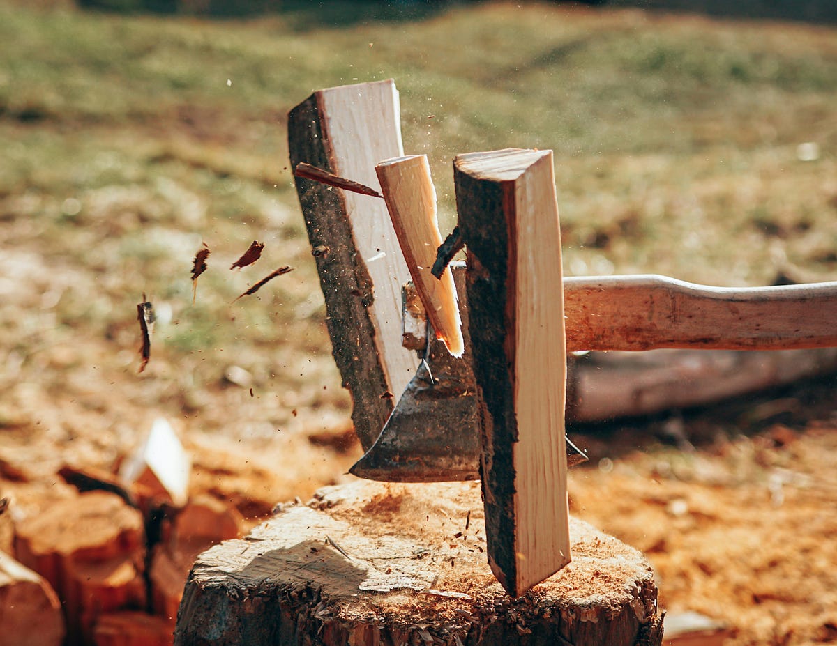 The Magic Of Hard Work. A hardworking woodcutter spent the… | by M ...